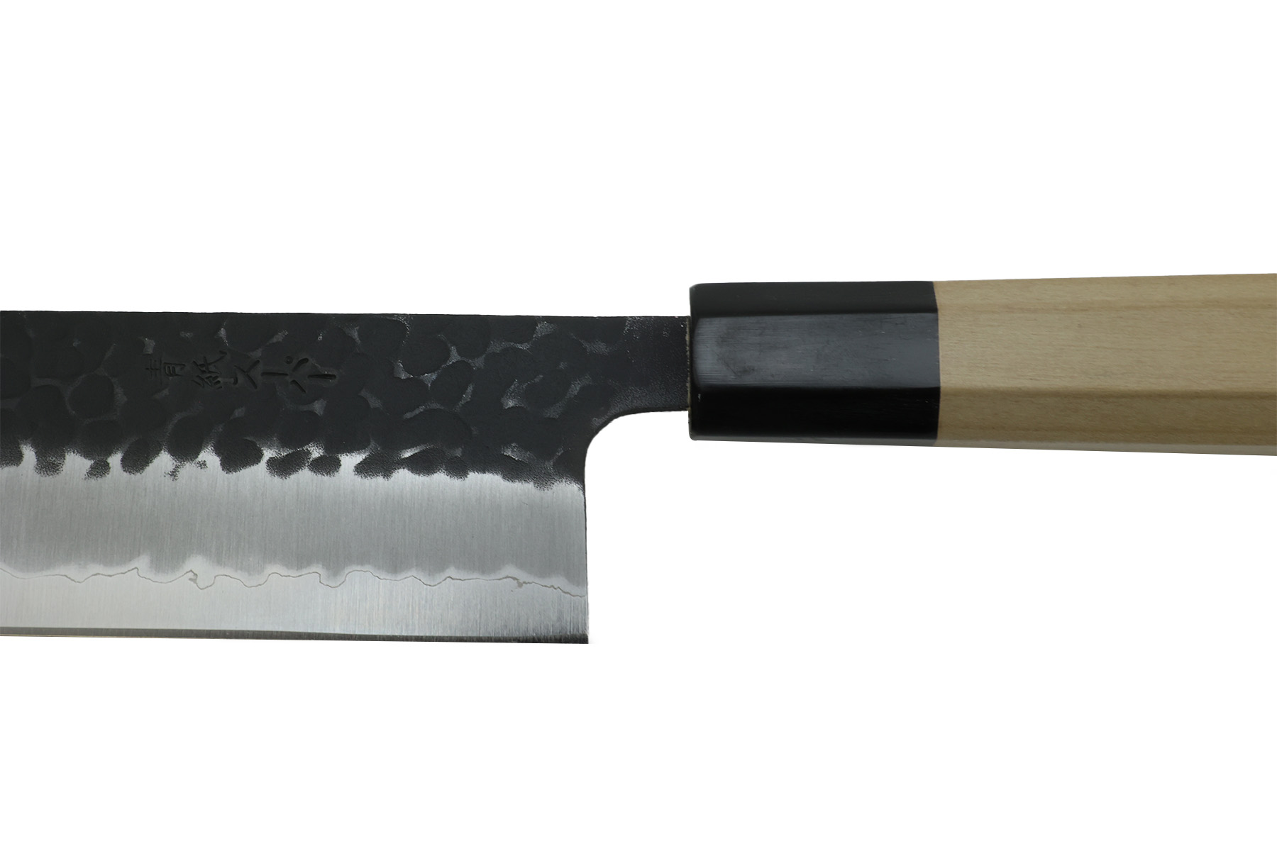 Couteau japonais Hado Sumi White Paper steel n°2 martelé - Couteau ...